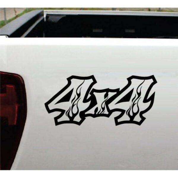 44 Stickers Flames - Ford Ford Chevy Dodge Toyota - 44 Decals - DecalChimp