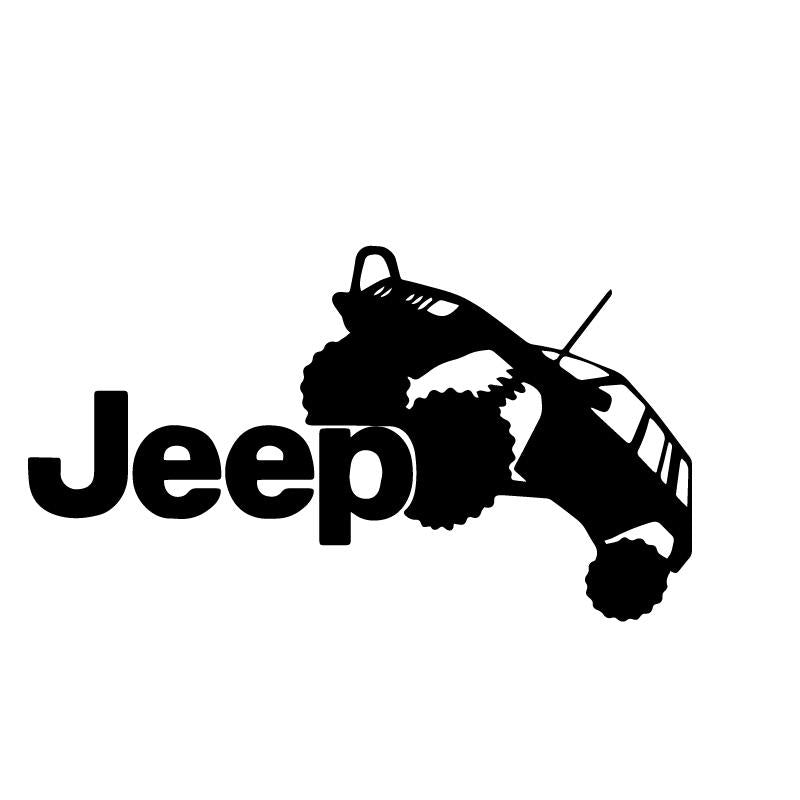 Jeep Offroad Stylish Vinyl Decal Sticker – DecalChimp