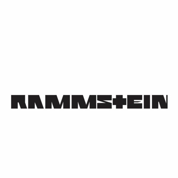 Rammstein Official Logo Vinyl Decal Sticker - DecalChimp