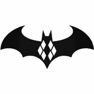 Batman Harley Quinn Logo Vinyl Decal Sticker - DecalChimp