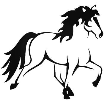 Icelandic Pony Horse Tolting Vinyl Decal Sticker – PRODUCTION – DecalChimp
