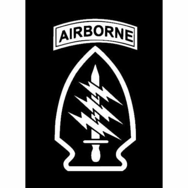 Army Special Forces Military Window Decal Stickers - DecalChimp