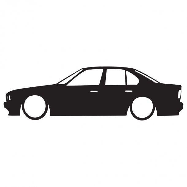 Bmw E34 Decal Sticker – DecalChimp