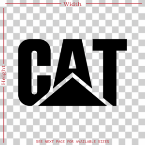 Caterpillar Logo Decal Sticker - DecalChimp