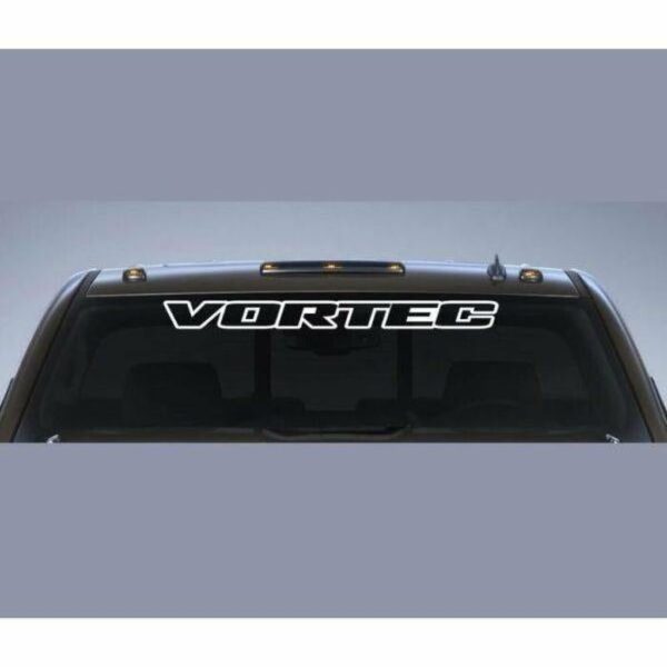 Chevy Vortec Windshield Banner Decal Sticker - DecalChimp