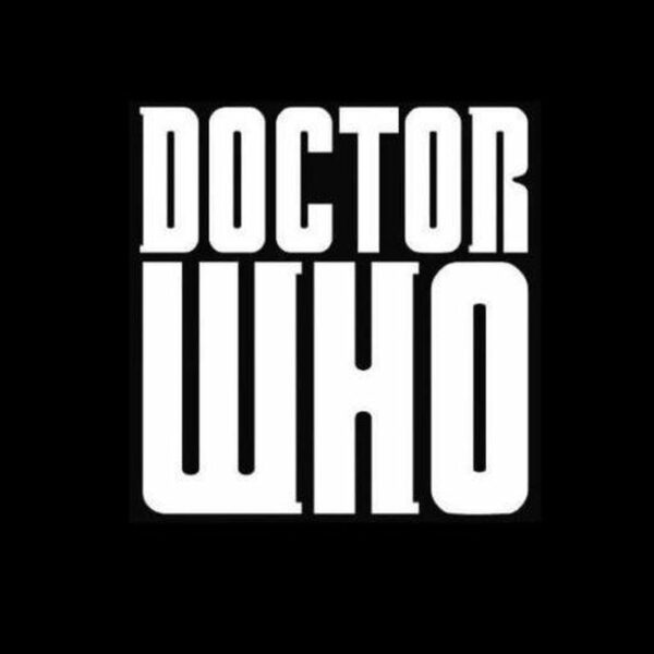 Doctor who lettering Window Decal Sticker - DecalChimp