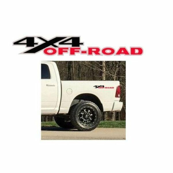 Dodge Ram 44 Off Road Sticker Set 3 color - DecalChimp