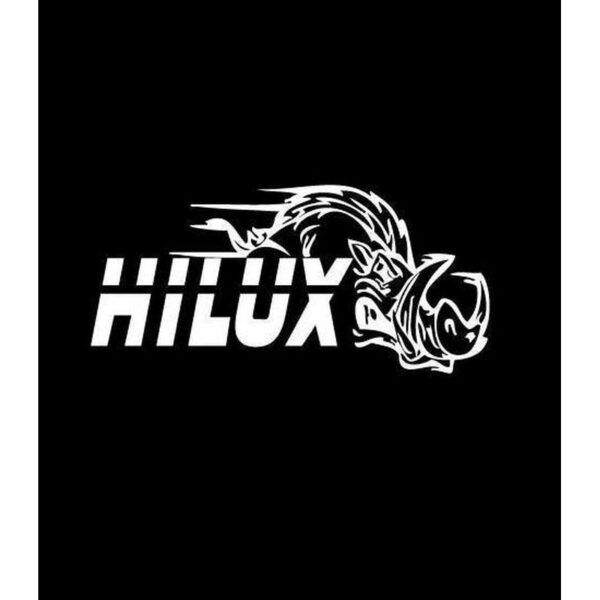 Hilux Hog Hunting Window Decal Sticker - DecalChimp