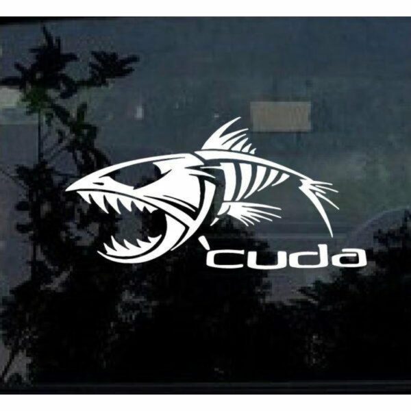 Plymouth Barracuda Cuda Window Decal Sticker - DecalChimp