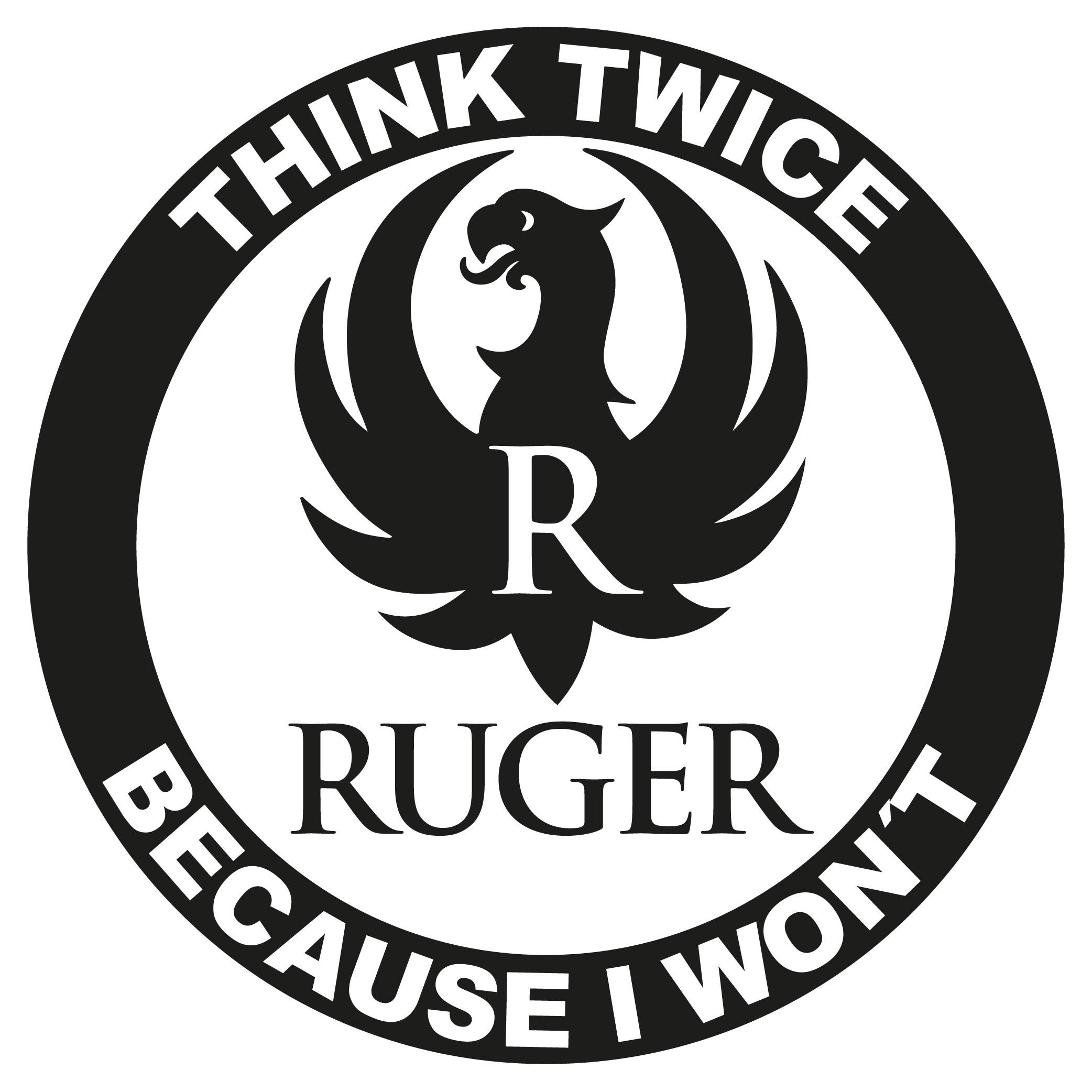 Ruger Arms Logo Ruger Firearms SR Decal Sticker » A1 Decals