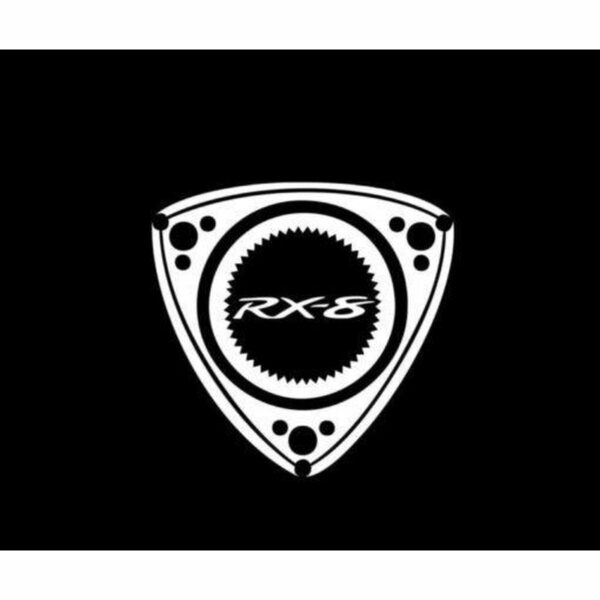 Rotary Engine RX8 RX-8 Window Decal Sticker - DecalChimp