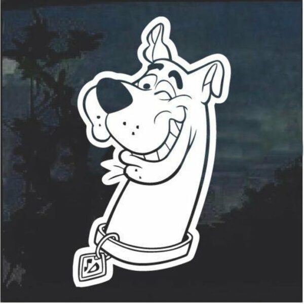 Scooby Doo Window Decal Sticker v2 - DecalChimp