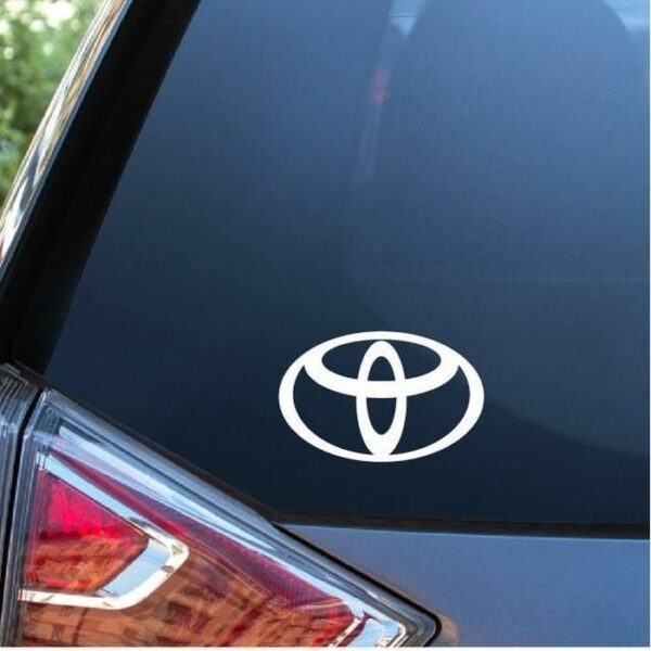 Toyota Oval Window Decal Sticker - DecalChimp