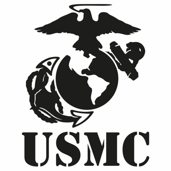 Usmc Marines Corps Emblem 1 Vinyl Decal Sticker - DecalChimp